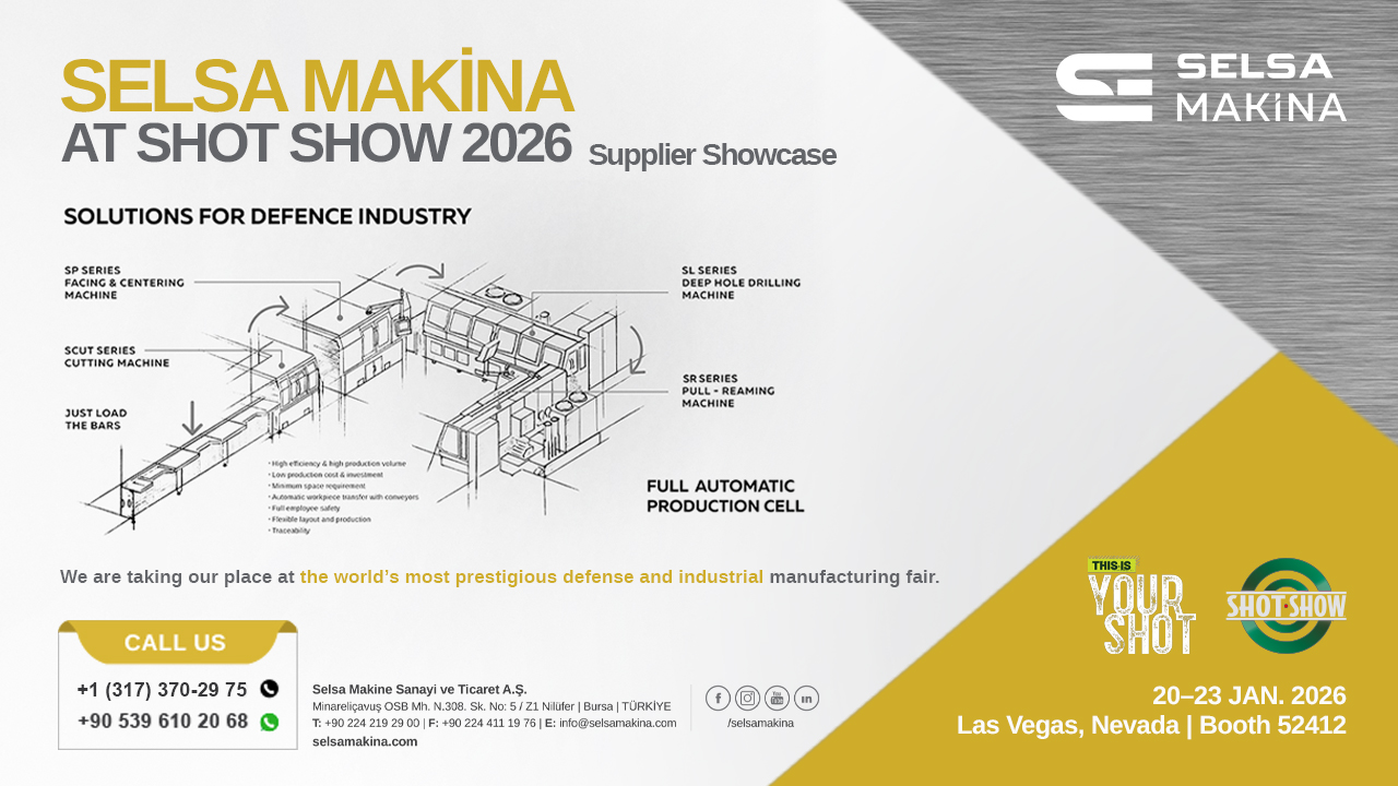 Shot Show 2026 Supplier Showcase | Selsa Makina